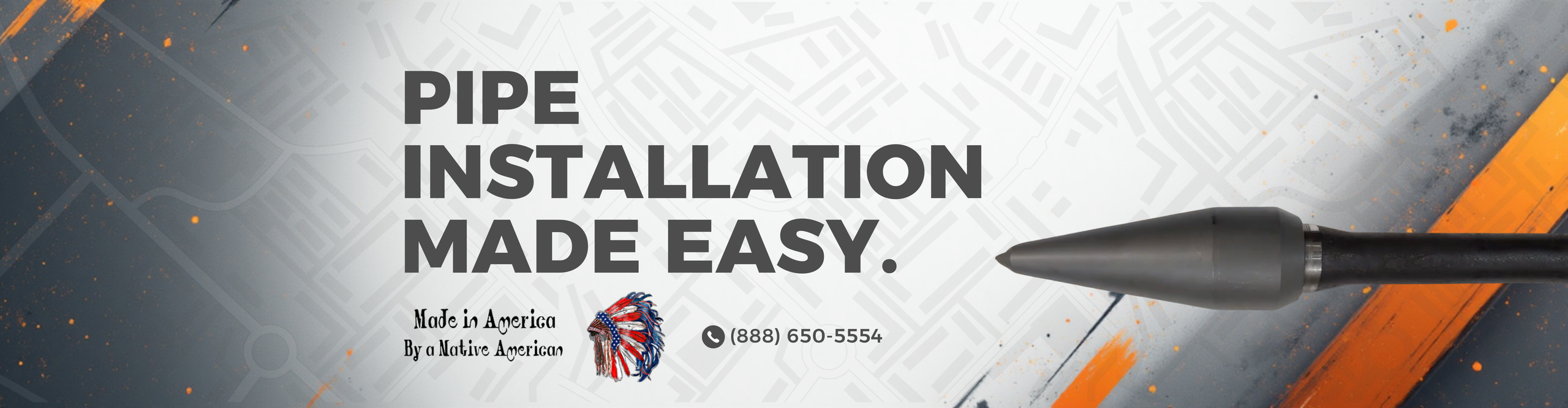 Bullet Mole Horizontal Drilling, Boring, Trenching, and Piercing Tools