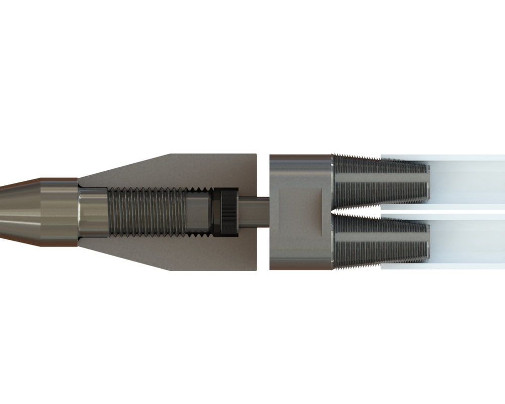 Dual Pipe Pull Connector - Bullet Mole